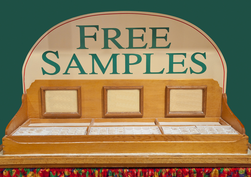 Seven benefits of giving out free samples - Small Business UK
