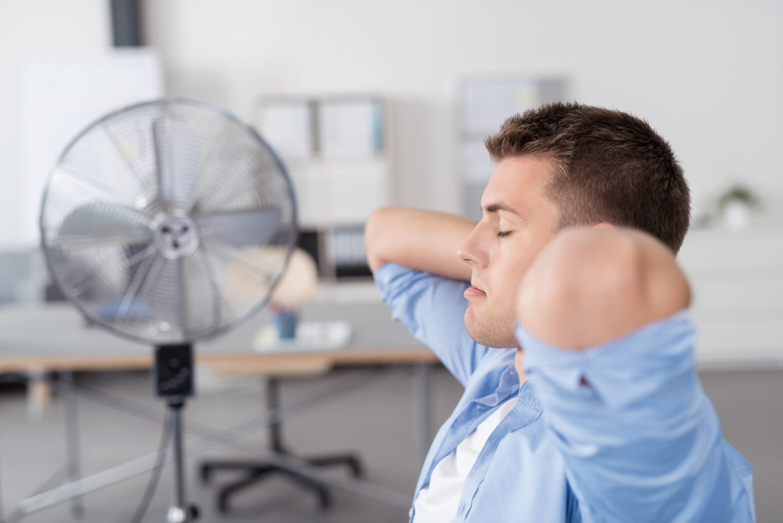 Tips for staying cool in the office