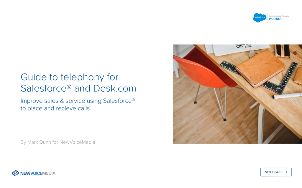 Guide to telephony for Salesforce and Desk.com - Small Business UK